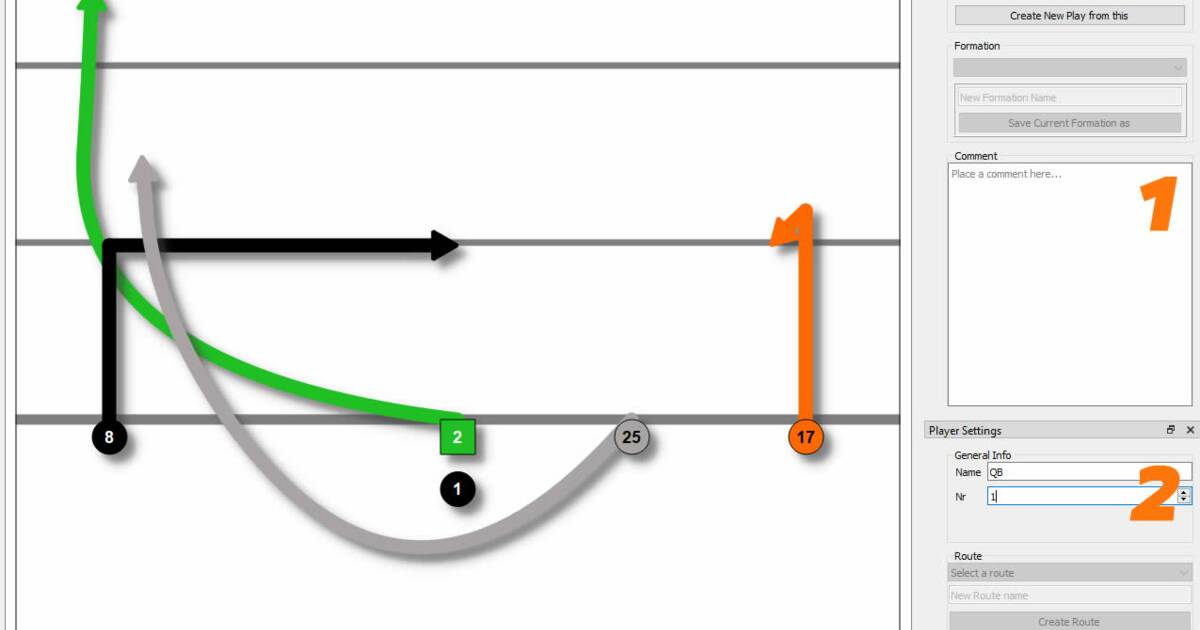 Playbook Creator für Flag Football - FlagFootball.Rocks!